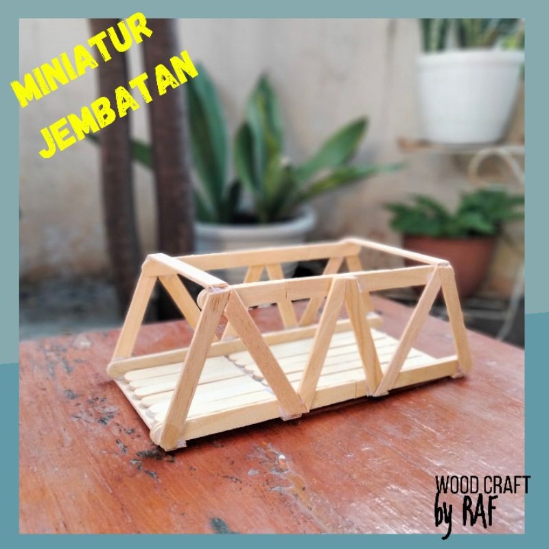 Jual miniatur jembatan ~ stik es krim | Shopee Indonesia