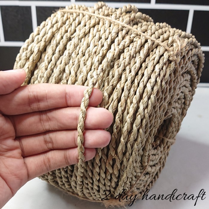 Jual 1 Roll Tali Daun 5Mm - Tali Mendong 5Mm Per Roll - Tali Rami ...