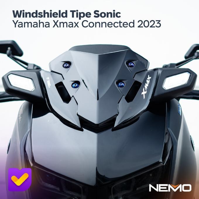 Jual HARGA DISC - NEMO Windshield / Visor Yamaha Xmax Connected 2023 ...
