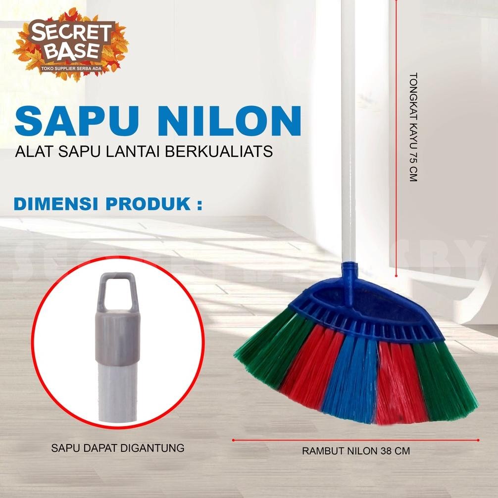 Jual ukd- SAPU NILON - Sapu Lantai / Sapu Senar / Floor Broom Warna ...