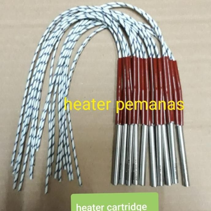 Jual Element Heater Pemanas Cartridge Import 220V 300W. Dia: 12 X 80 Mm ...