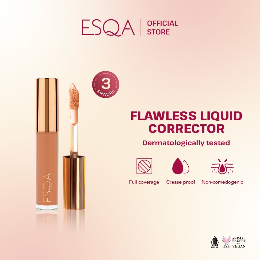 Jual Flawless Liquid Corrector Peach 5gr Full Coverage- R80048 | Shopee ...