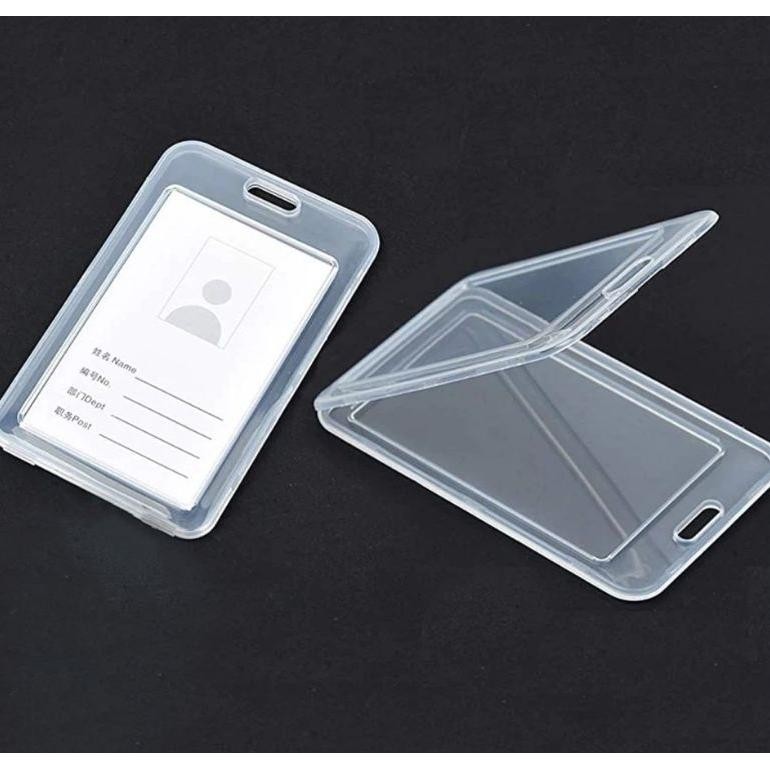 Jual ID Card Holder Card Frame ID Card NameTag Model Box | Shopee Indonesia