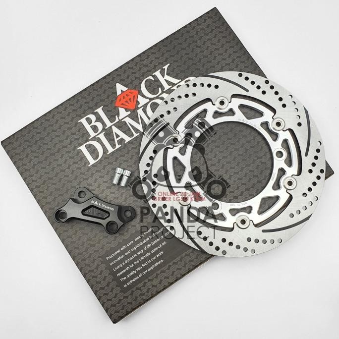 Jual HARGA DISC - Piringan Cakram Depan 260mm Black Diamond Nmax 155 Aerox 155 CNC Floating ...