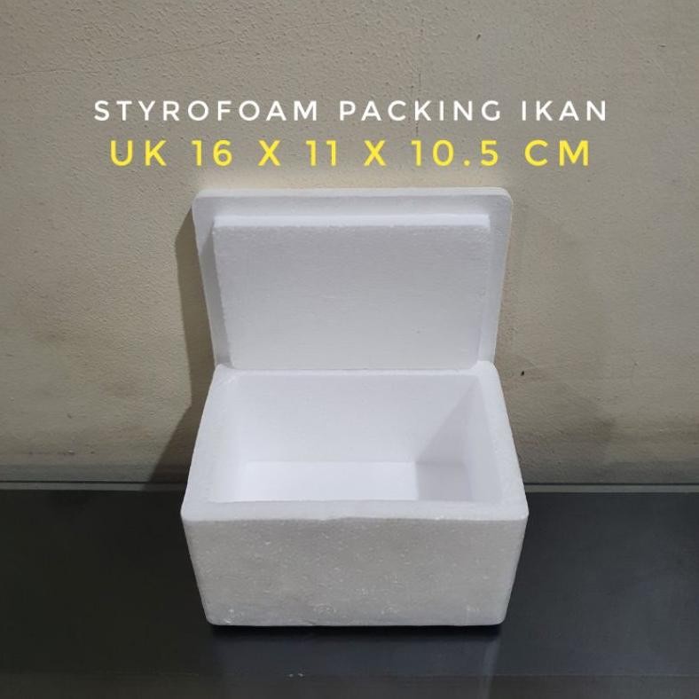 Jual Original Styrofoam Packing Ikan Cupang / Box Paxel / Sterefoam Box ...