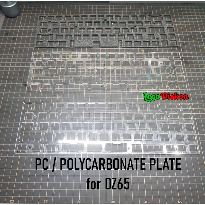 Jual PROMO!! PC PLATE DZ65 - POLYCARBONATE PLATE FOR DZ65 MECHANICAL ...