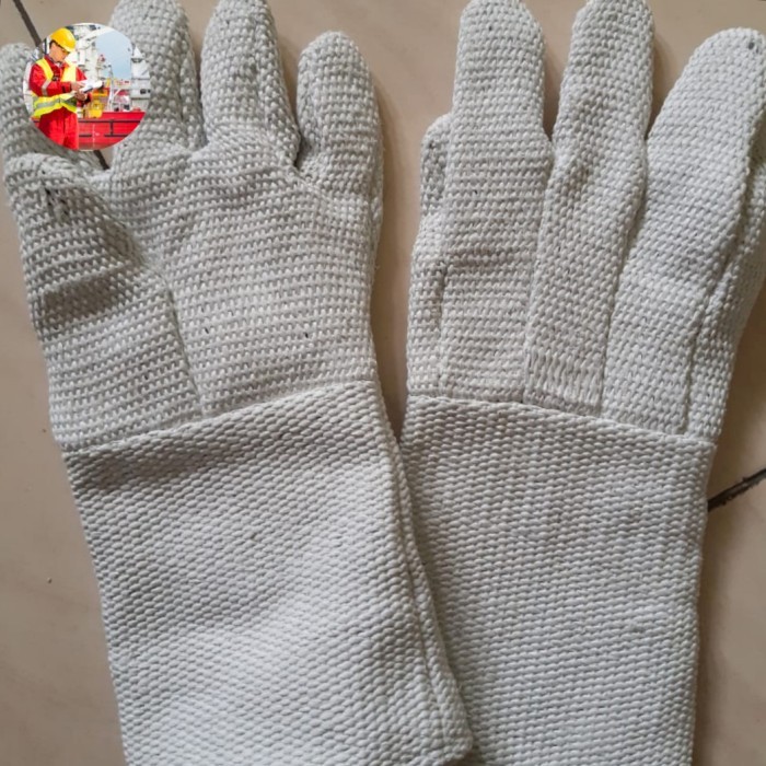Jual Sarung Tangan Asbes Tahan panas/ Sarung tangan safety Tahan panas ...