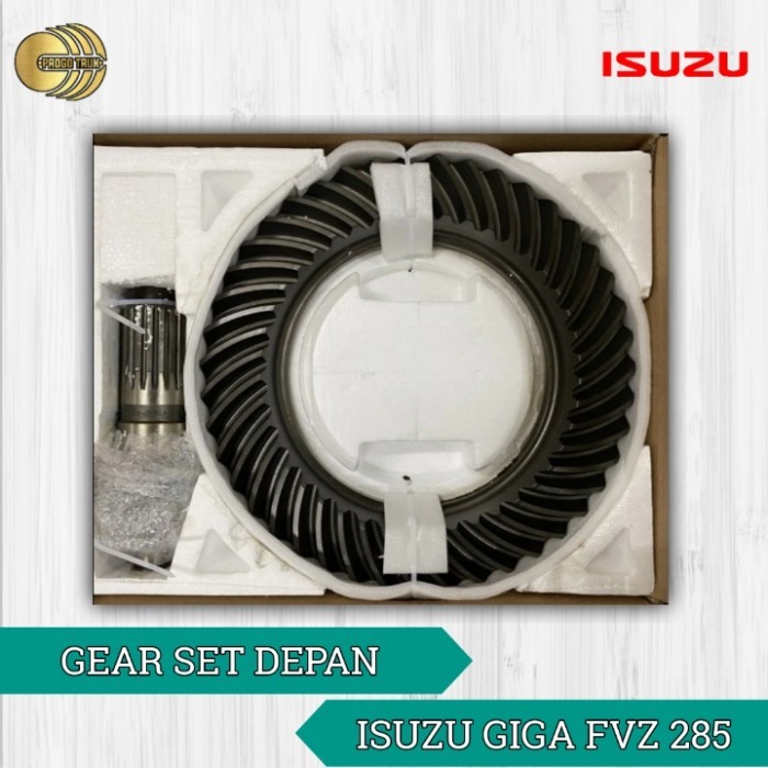 Jual New Gear Set Depan 7X43 Isuzu Giga Fvz 285 Crown Wheel Pinion Kode ...