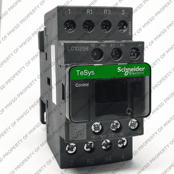 Jual SCHNEIDER CONTACTOR 4 POLE 2NO 2NC 40A 48VAC LC1D258E7 | Shopee ...