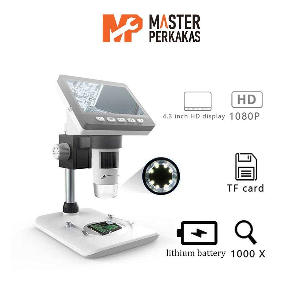 Jual LCD Display Mikroskop Digital Penjepit MP / Microscope Monitor ...