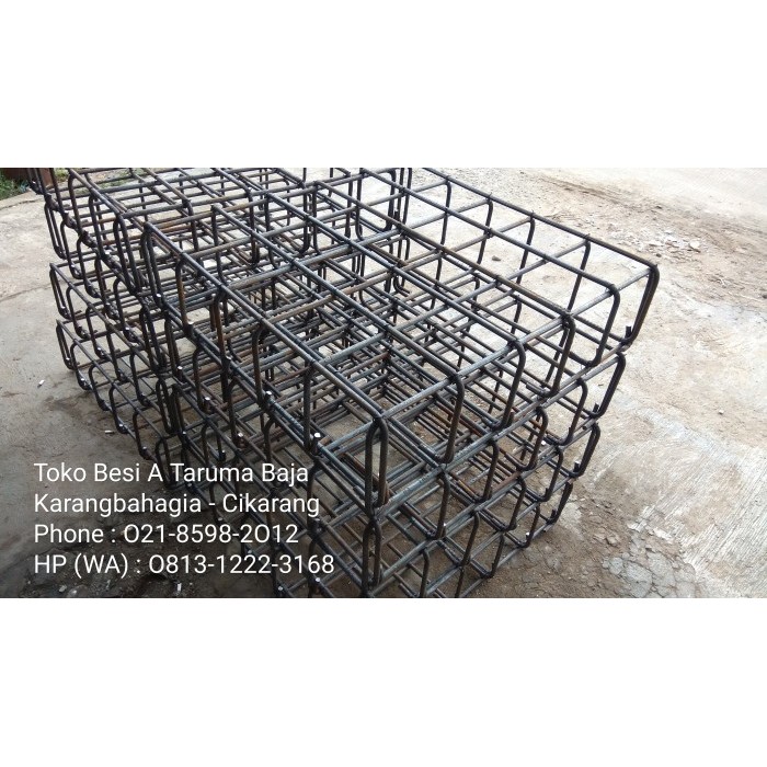Jual Pondasi Cakar Ayam 80 X 80 X 20Cm, Varian Besi, 12 Tulang ...