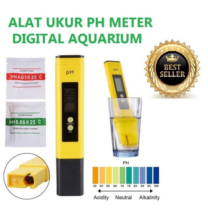 Jual Alat Ukur Ph Meter Digital Hidroponik Akuarium Murah! | Shopee ...