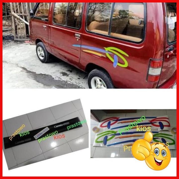 Jual [PSW] STICKER STIKER LIS BODY STRIPING SUZUKI CARETTA SET | Shopee ...