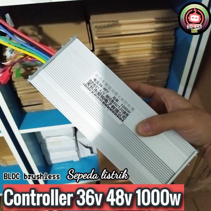 Jual Controller 36V 48V 1000W Bldc Brushless Kontroler Selis Motor ...