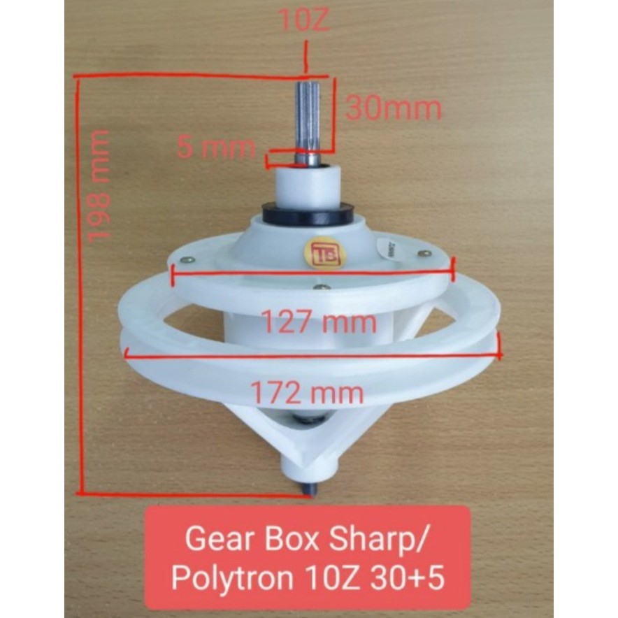 Jual ~@~@~@~@] Gear Box Gearbox Mesin Cuci Sharp /Polytron Gigi AS ...
