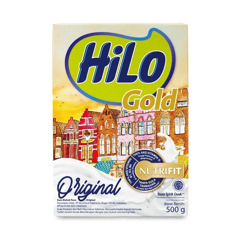Jual HI-LO GOLD Rasa Vanilla 500gr | Shopee Indonesia