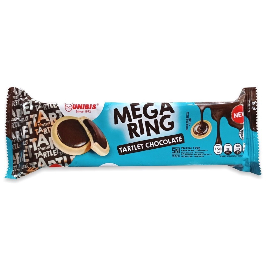 Jual UNIBIS Mega Ring Tartlet Choco 120gr | Shopee Indonesia