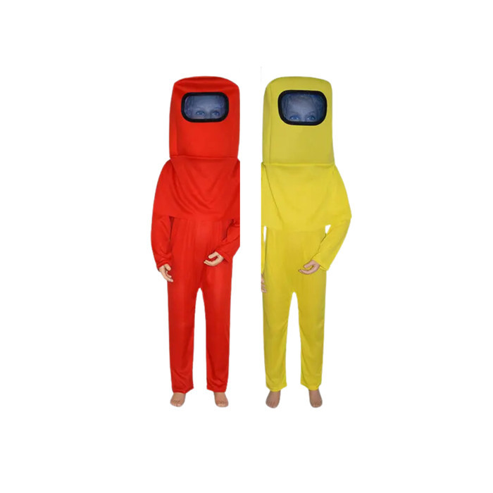 Jual ```````] Among Us Cartoon Kids Halloween Costume Fancy Dress Theme ...