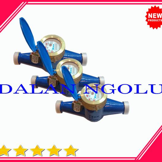 Jual Meteran Air Bersih Pdam Size 3/4" Dn20Mm - Flow Meter Shm 3/4" Air ...