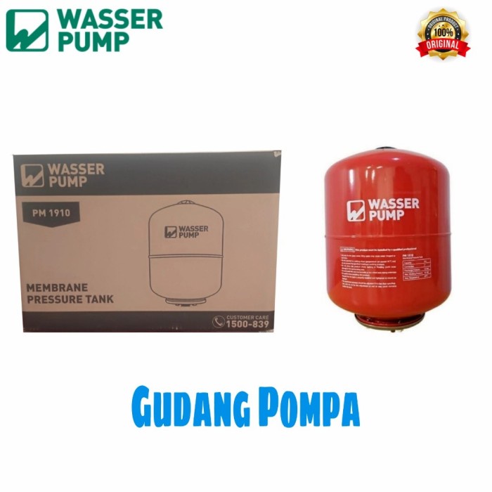 Jual TABUNG/TANGKI POMPA AIR JET PUMP PRESSURE TANK WASSER PM 1910 ...