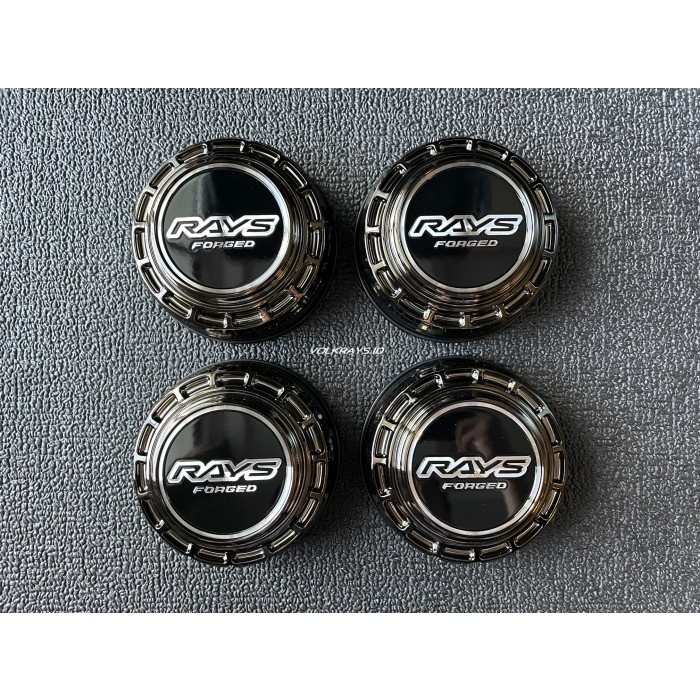 Jual Rays TE37 Ultra Large PCD 5x150 Center Cap Black Chrome Original ...
