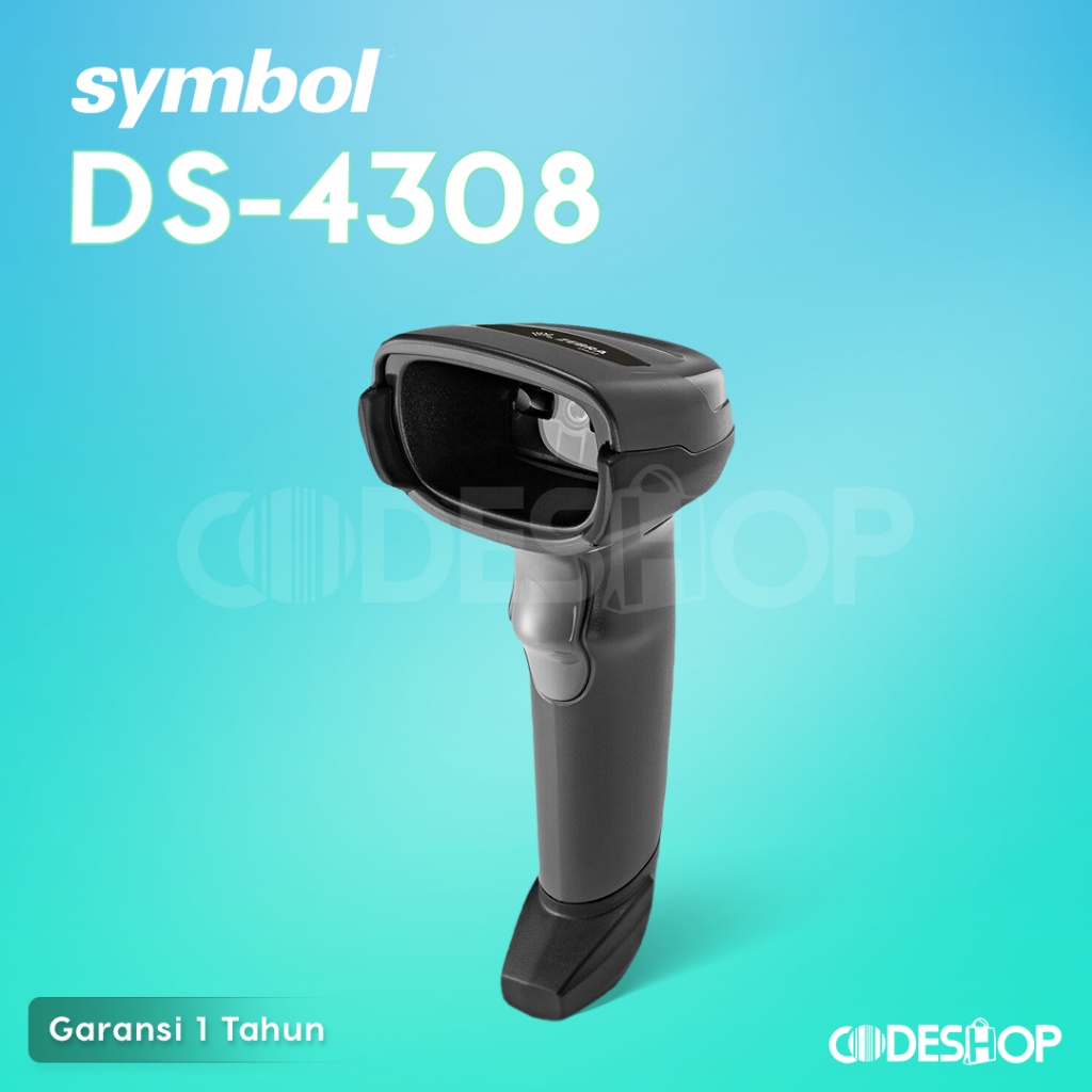 Jual Scanner 2D Zebra Symbol DS-4308 Scanner Symbol DS 4308 (No Stand ...
