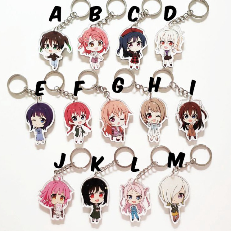 Jual Super Promo Keychain Anime Love Live Nijigasaki Gakuen School Idol ...