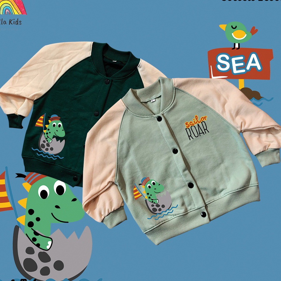 Jual Harga Mirings9S3e Varsity Jacket Baseball Anak Ula Kids 1 - 6 ...