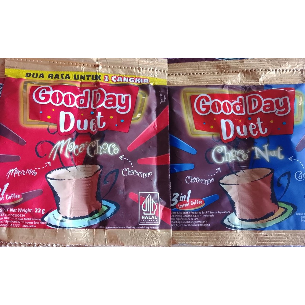 Jual KOPI GOOD DAY DUET SACHET | Shopee Indonesia