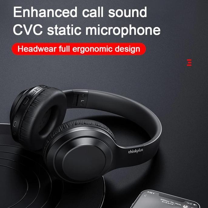 Jual Baru Update Lenovo Thinkplus Th10 Headset Bluetooth 5.0 Headphone ...