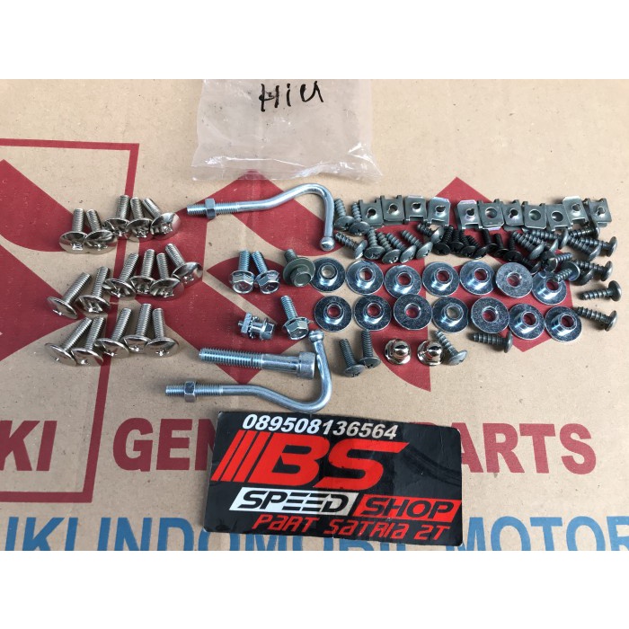 Jual Baut Full Body Set Satria Hiu Lscm | Shopee Indonesia