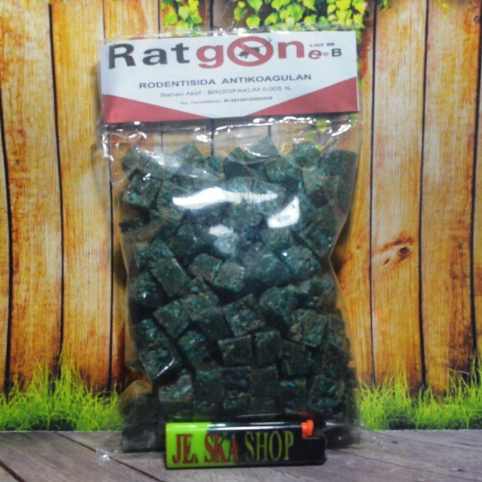 Jual Rat Gone Ratgone 0.005 Bb 500Gr Umpan Racun Tikus Ampuh ...