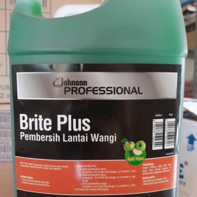 Jual Brite plus johnson 4L pembersih lantai | Shopee Indonesia