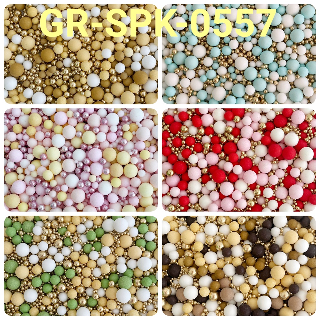 Jual GR-SPK-0557 Sprinkles sprinkle sprinkel 1kg 1kilo mutiara mix ...