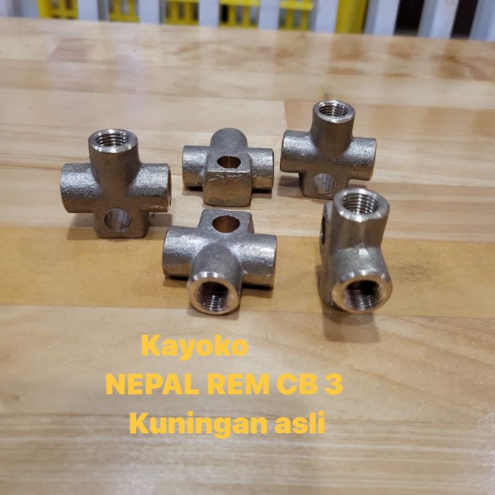 Jual NEPAL NEPEL PIPA REM CABANG 3 KUNINGAN ASLI HARGA 1PC terbaik ...
