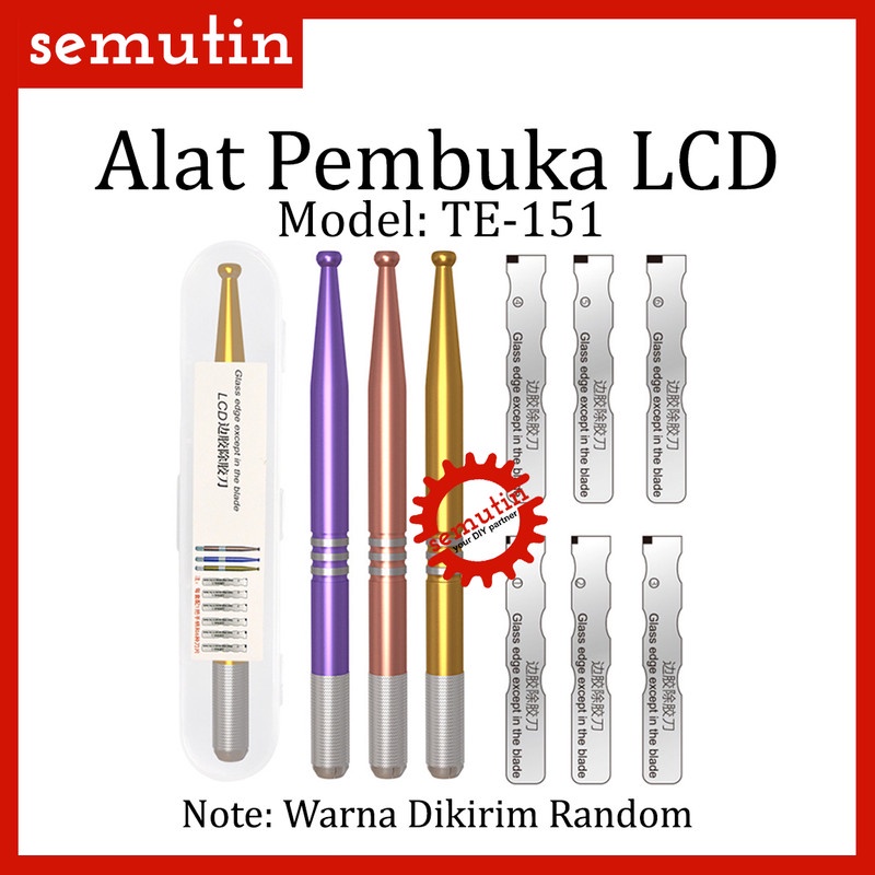 Jual Alat Pembuka LCD TE-151 / Pisau Pelepas Pembersih Lem Touchscreen Opening Casing HP / Besi ...
