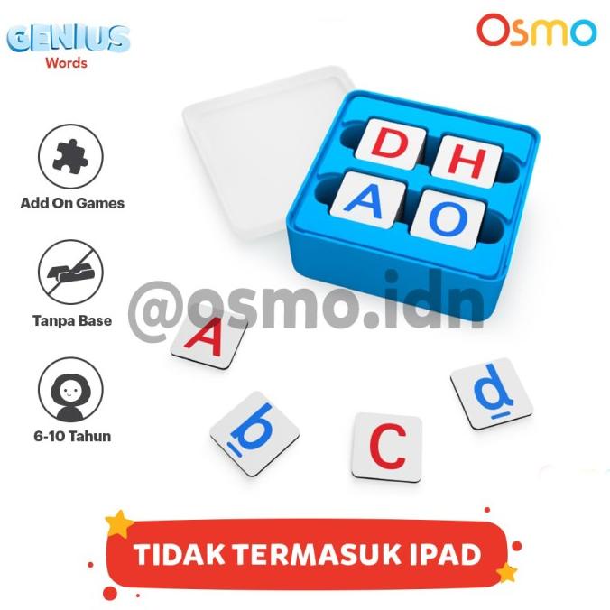 Jual Osmo Words From The Genius Starter Kit Usia 6-10 Tahun (Spelling ...
