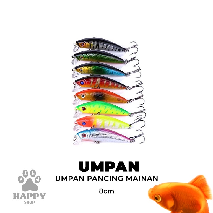 Jual UMPAN PANCING IKAN MAINAN 10CM | Shopee Indonesia