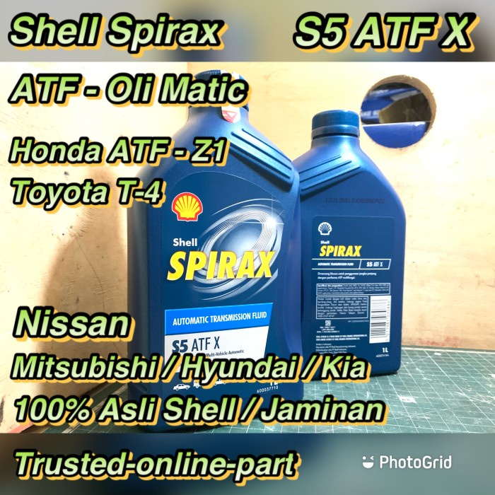 Jual ATF X Shell Spirax Oli Matic Mitsubishi Nissan Kia Hyundai Toyota ...