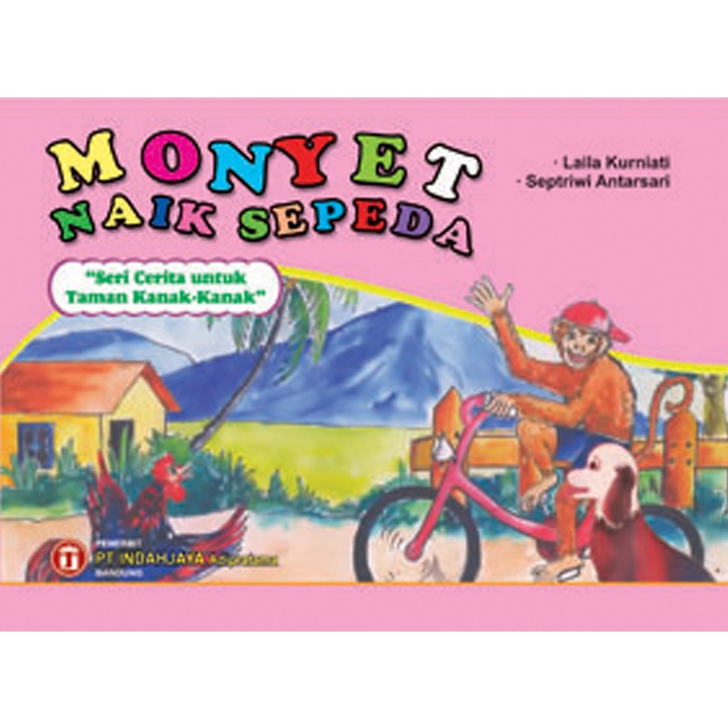 Jual Buku Cerita Anak Monyet Naik Sepeda (Tk)-(PAUD) | Shopee Indonesia