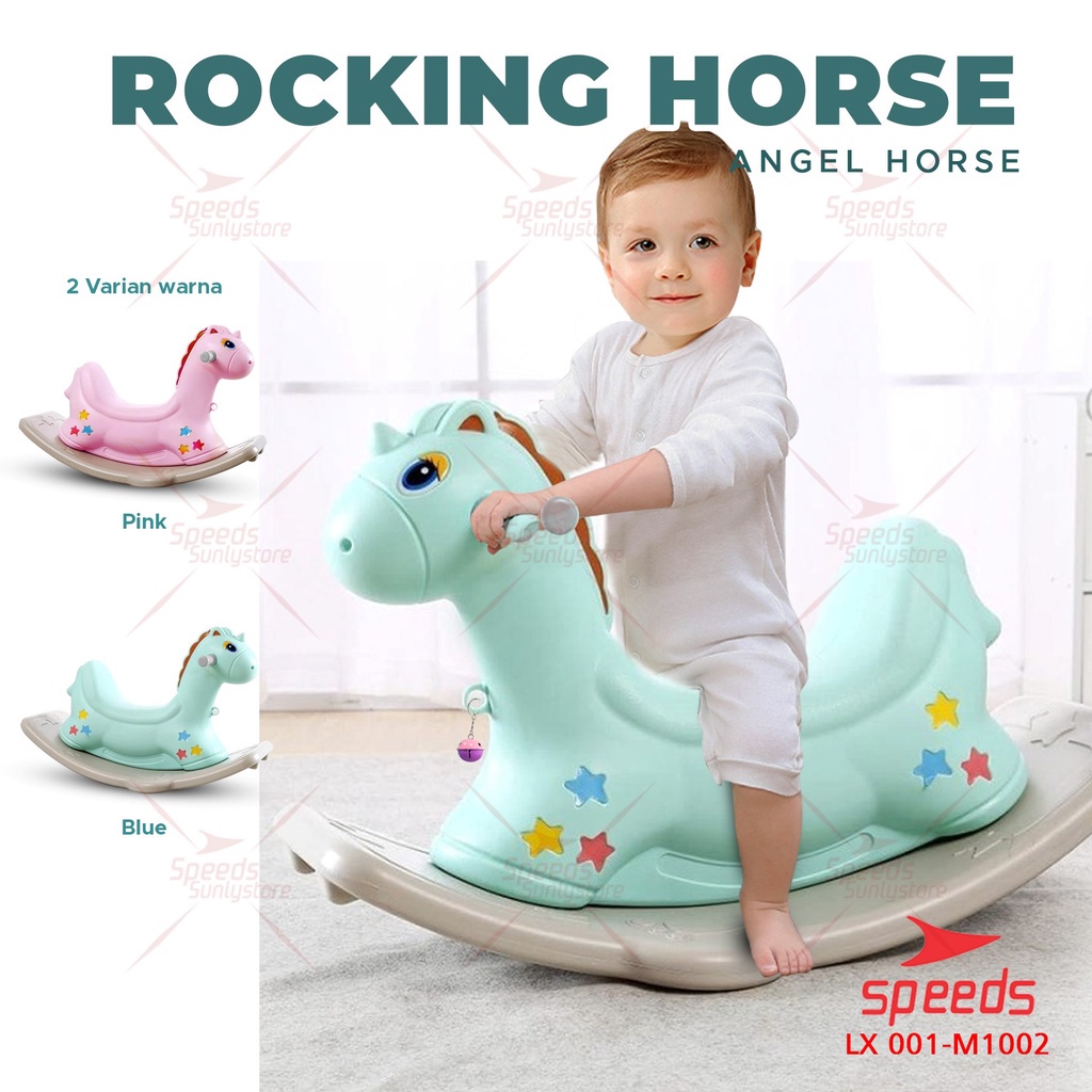 Jual Speeds Mainan Anak Kuda Kudaan Roing Horse Ride On Jungkat Jungkit ...