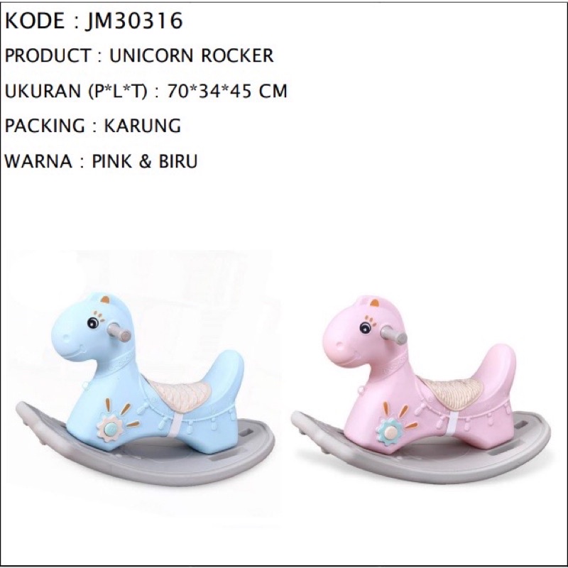 Jual Jumbo 2In1 Roer Balancing Horse Giraffe Unicorn Car Kuda Ride On ...