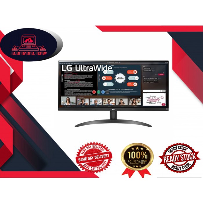 Jual LG Monitor 29WP500 Ultrawide HDR10 IPS 75hz Freesync 29WP500-B ...