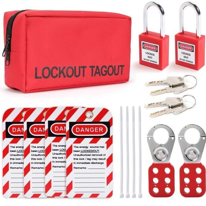 Jual Lockout Tagout Kit - Safety Lockout Padlocks Loto Hasps Lockout ...