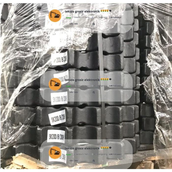 Jual Sprocket pc200 e320 sk200 pc75 zx200 d3c d65 d31 best seller ...