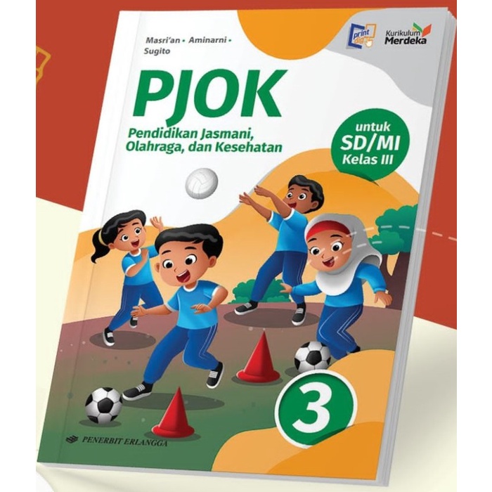 Jual 0026130300 - BUKU ERLANGGA (ORIGINAL) PJOK PENDIDIKAN JASMANI ...