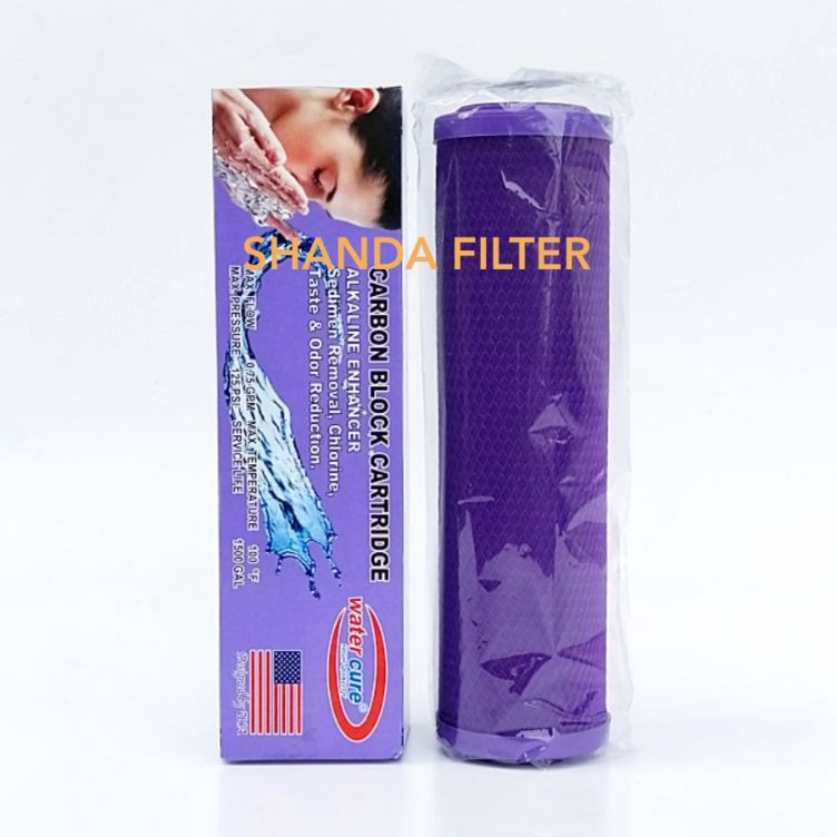 Jual WB Filter Air Parts / CTO ALKALINE ENHANCER WATERCURE 10" Carbon ...