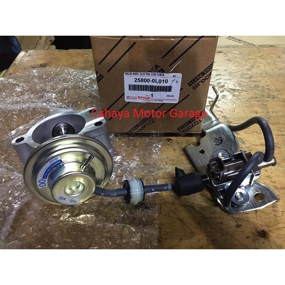 Jual Valve EGR Innova Hilux Fortuner Diesel Original 25800-0L010 ready ...
