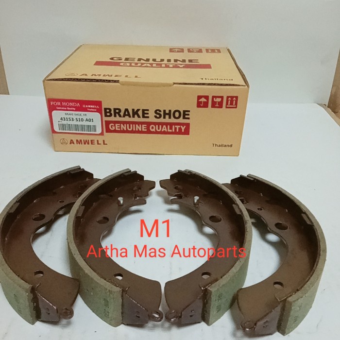 Jual Kampas Rem Belakang Brake Shoe Honda Freed Kode Dt 063 | Shopee Indonesia