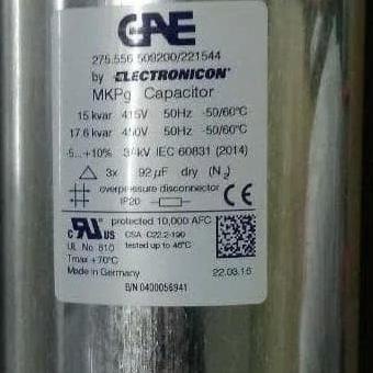 Jual Kapasitor Bank Gae 15Kvar Mkpg 415V / Capacitor Bank Gae 15 Kvar 415V | Shopee Indonesia